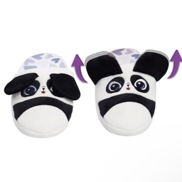 Flipeez | Shoes | Flipeez Panda Bear Slippers Kids Size Medium Sizes 3 ...